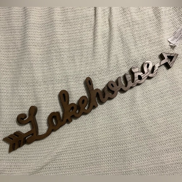 Hobby Lobby | Wall Decor | Wooden Lake House Sign | Poshmark